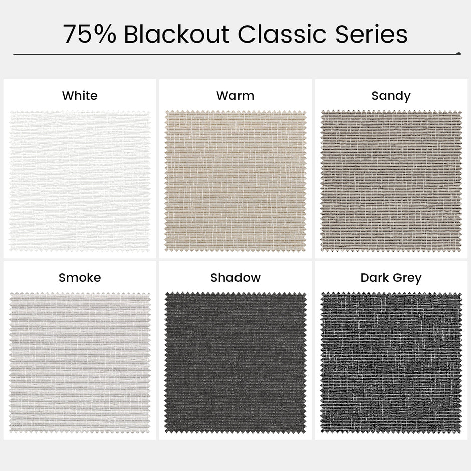 Cordless 100% Blackout Roller Shades – Kincmo